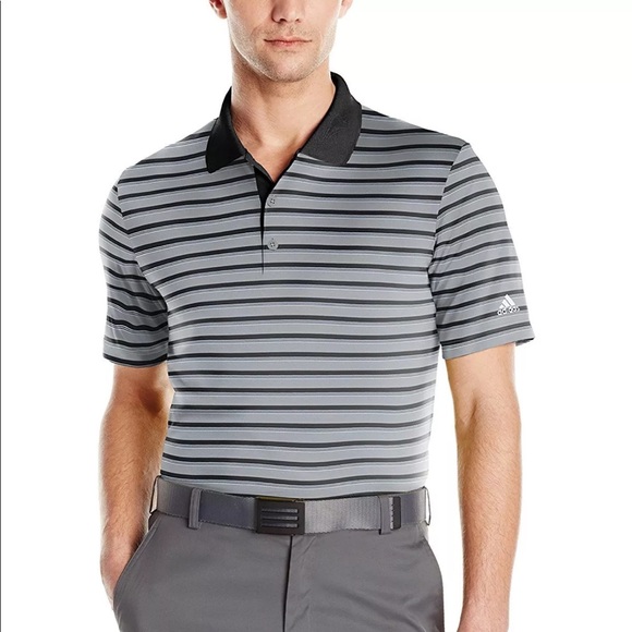 adidas | Shirts | Adidas Golf Mens Adi Club Merch Stripe Shirt M | Poshmark